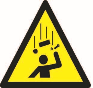 Panneau chute d'objets - Préventimark