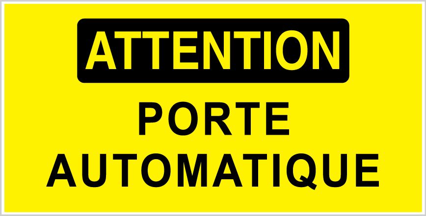 Porte automatique - Préventimark