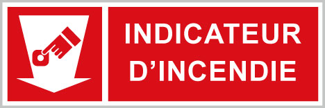 Indicateur d'incendie - Préventimark