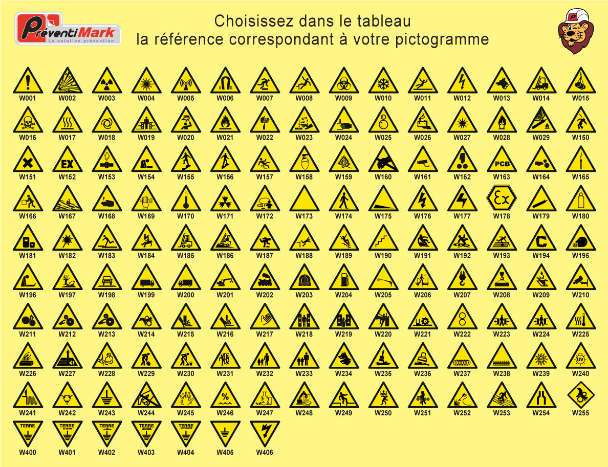 Votre picto + votre texte - Préventimark